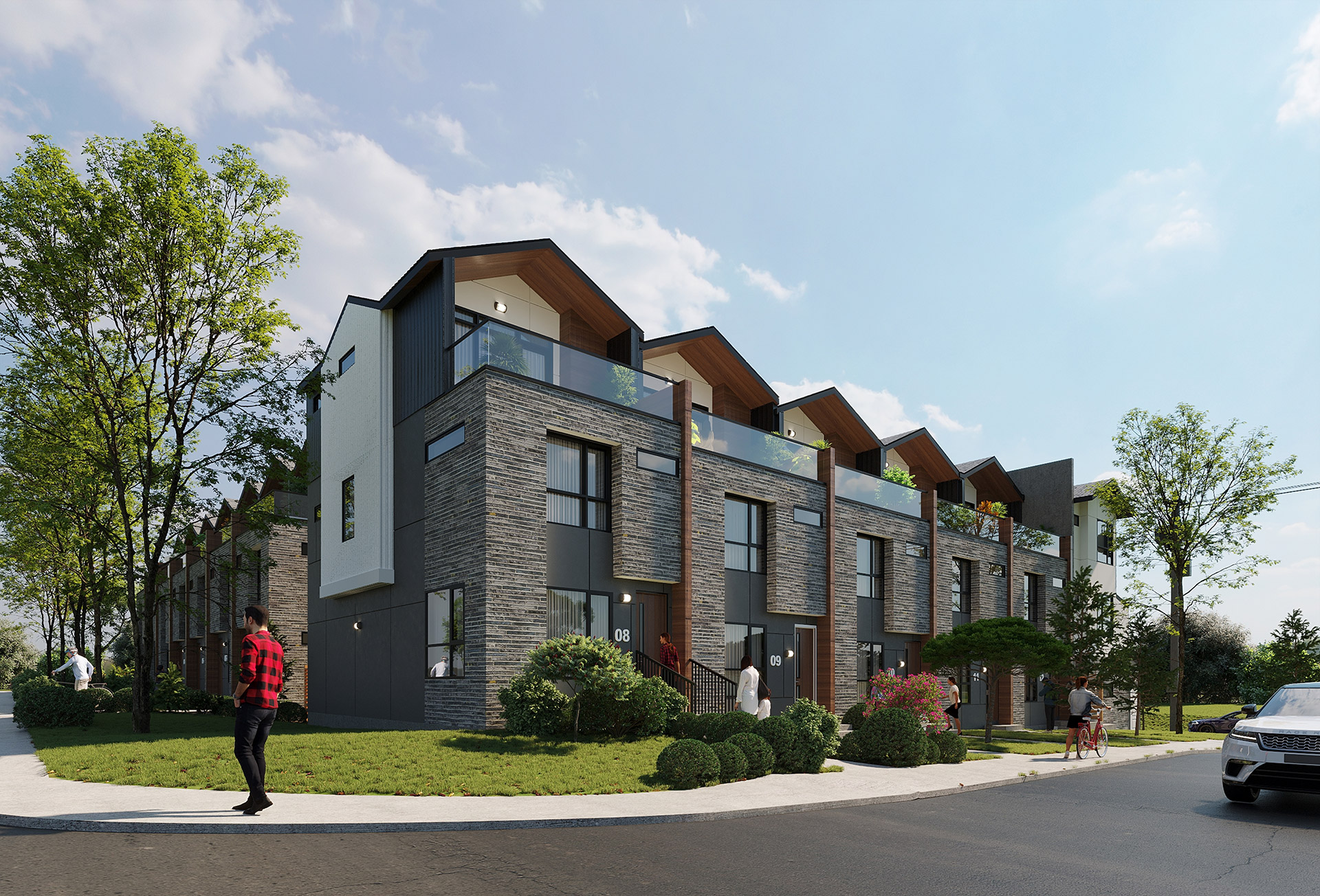 Altadore Townhouses « Sphere Architecture Calgary